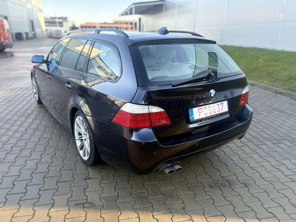 Black BMW 530 2009 in Vilnius, with an engine capacity of 2.99 L and mileage of 285 thousand km for 4800 €, photo 6 on AUTOMOTO.COM.LV