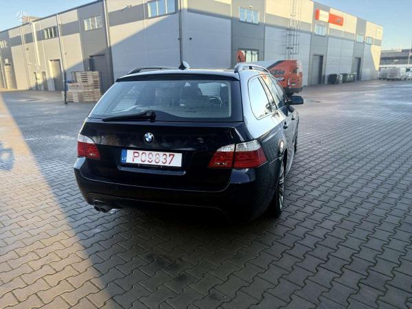 Black BMW 530 2009 in Vilnius, with an engine capacity of 2.99 L and mileage of 285 thousand km for 4800 €, photo 7 on AUTOMOTO.COM.LV