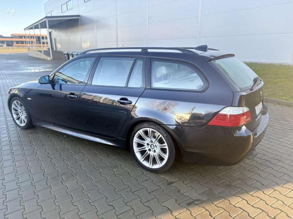 Black BMW 530 2009 in Vilnius, with an engine capacity of 2.99 L and mileage of 285 thousand km for 4800 €, photo 9 on AUTOMOTO.COM.LV