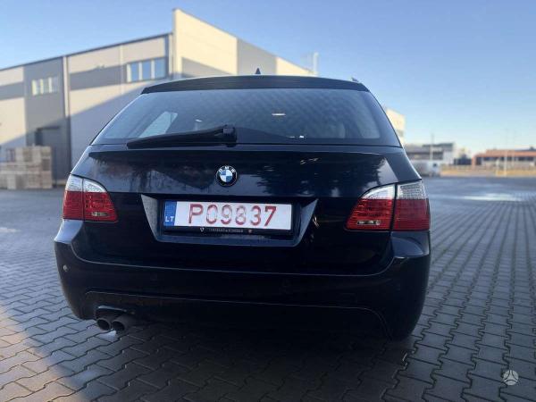 Black BMW 530 2009 in Vilnius, with an engine capacity of 2.99 L and mileage of 285 thousand km for 4800 €, photo 10 on AUTOMOTO.COM.LV