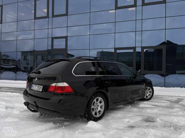 Black BMW 530 2009 in Kaunas, with an engine capacity of 3.00 L and mileage of 387 thousand km for 4650 €, photo 7 on AUTOMOTO.COM.LV