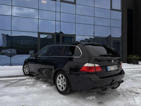 Black BMW 530 2009 in Kaunas, with an engine capacity of 3.00 L and mileage of 387 thousand km for 4650 €, photo 8 on AUTOMOTO.COM.LV