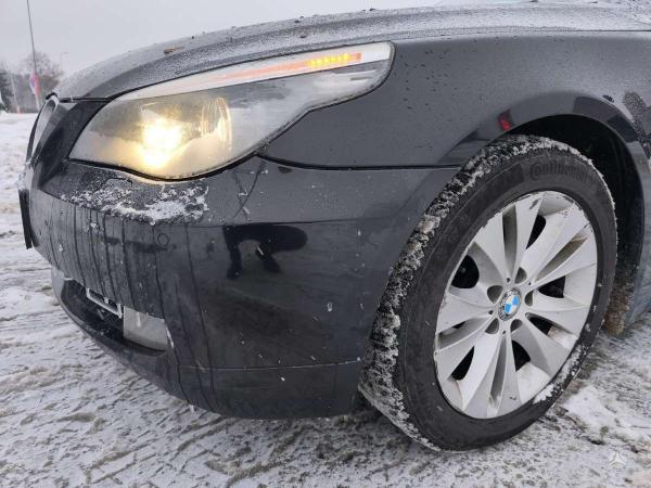 Black BMW 530 2009 in Vilnius, with an engine capacity of 2.99 L and mileage of 367 thousand km for 4400 €, photo 6 on AUTOMOTO.COM.LV