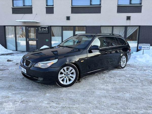 Melns BMW 530 2009 Kauņa, ar dzinēja tilpumu 2.50 L un nobraukumu 370 tūkst. km par 3850 €, foto 5 vietnē AUTOMOTO.COM.LV