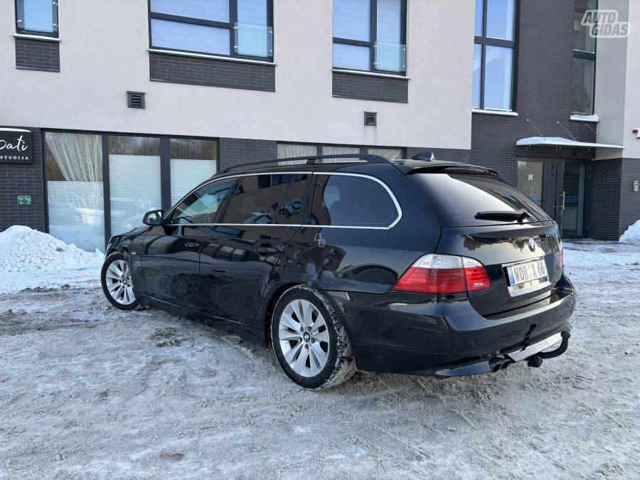 Melns BMW 530 2009 Kauņa, ar dzinēja tilpumu 2.50 L un nobraukumu 370 tūkst. km par 3850 €, foto 8 vietnē AUTOMOTO.COM.LV