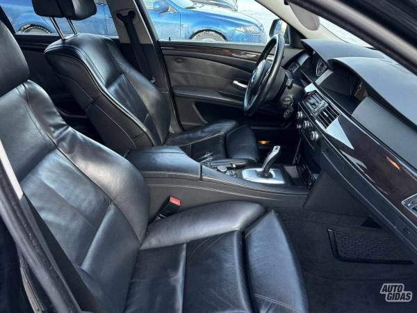 Melns BMW 530 2009 Kauņa, ar dzinēja tilpumu 2.50 L un nobraukumu 370 tūkst. km par 3850 €, foto 9 vietnē AUTOMOTO.COM.LV