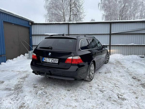 Black BMW 530 2009 in Kaunas, with an engine capacity of 3.00 L and mileage of 387 thousand km for 4450 €, photo 4 on AUTOMOTO.COM.LV