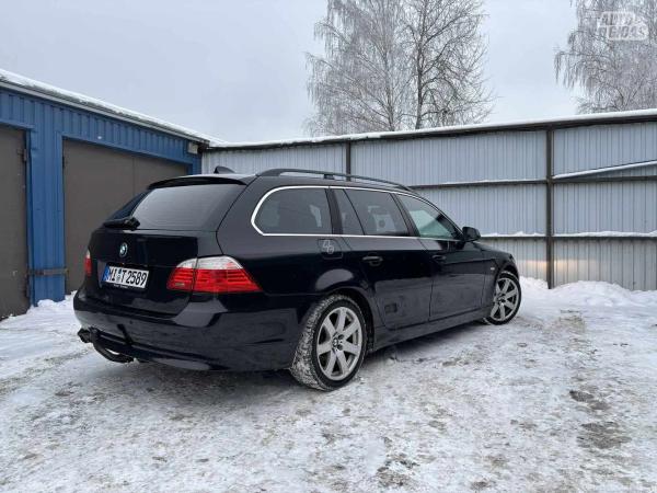 Black BMW 530 2009 in Kaunas, with an engine capacity of 3.00 L and mileage of 387 thousand km for 4450 €, photo 8 on AUTOMOTO.COM.LV