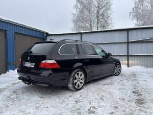 Black BMW 530 2009 in Kaunas, with an engine capacity of 3.00 L and mileage of 387 thousand km for 4450 €, photo 8 on AUTOMOTO.COM.LV