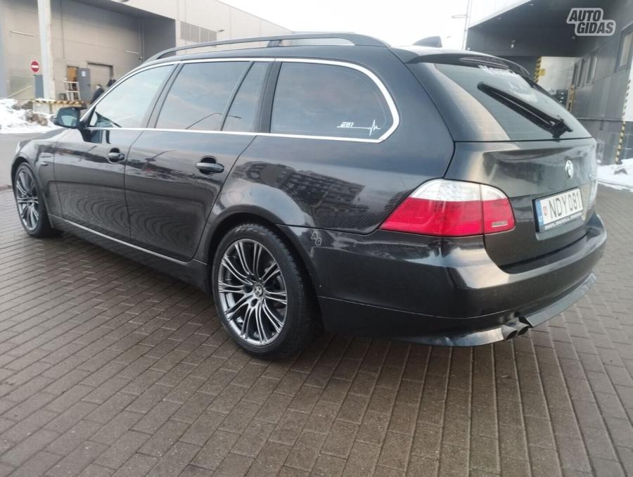 Melns BMW 530 2009 Viļņa, ar dzinēja tilpumu 3.00 L un nobraukumu 330 tūkst. km par 3999 €, foto 3 vietnē AUTOMOTO.COM.LV