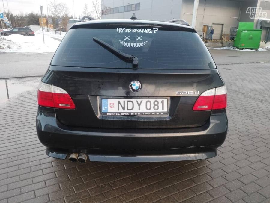 Melns BMW 530 2009 Viļņa, ar dzinēja tilpumu 3.00 L un nobraukumu 330 tūkst. km par 3999 €, foto 4 vietnē AUTOMOTO.COM.LV