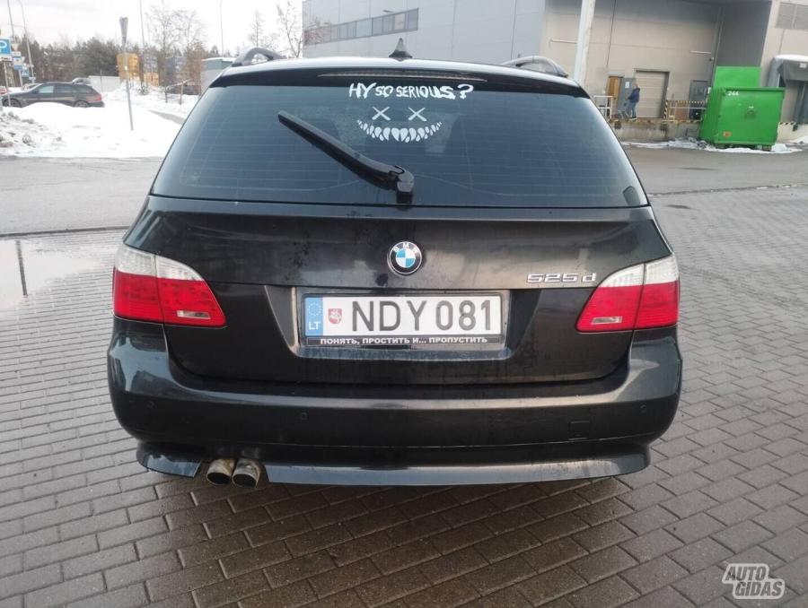 Melns BMW 530 2009 Viļņa, ar dzinēja tilpumu 3.00 L un nobraukumu 330 tūkst. km par 3499 €, foto 4 vietnē AUTOMOTO.COM.LV