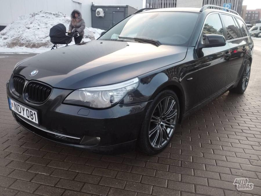 Melns BMW 530 2009 Viļņa, ar dzinēja tilpumu 2.50 L un nobraukumu 330 tūkst. km par 3200 €, foto 2 vietnē AUTOMOTO.COM.LV