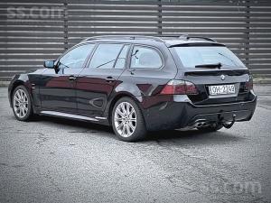 Melns BMW 530 2009 Rīga, ar dzinēja tilpumu 3.00 L un nobraukumu 313 tūkst. km par 6690 €, foto  vietnē AUTOMOTO.COM.LV