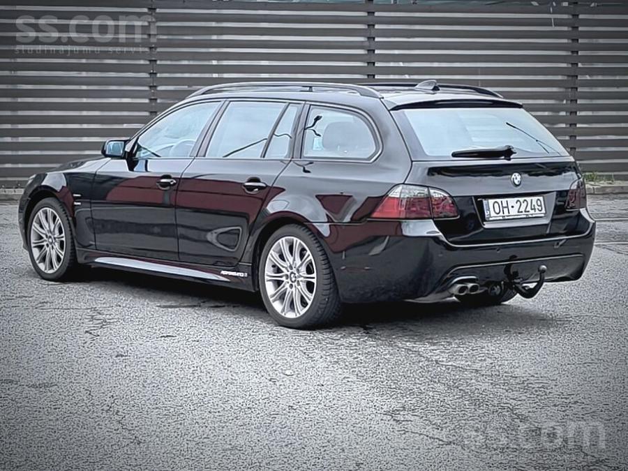Черный БМВ 530 2009 в Рига, объемом двигателя 3.00 л и пробегом 313 тыс. км за 6690 €, фото 1 на AUTOMOTO.COM.LV