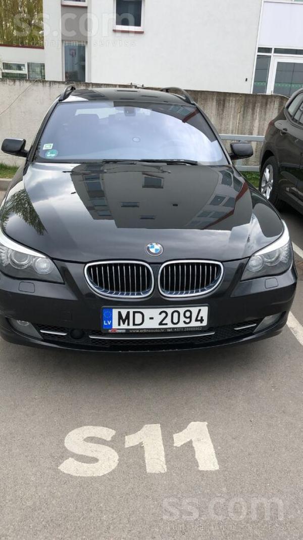 Melns BMW 530 2009 Limbaži, ar dzinēja tilpumu 3.00 L un nobraukumu 415 tūkst. km par 5800 €, foto 1 vietnē AUTOMOTO.COM.LV