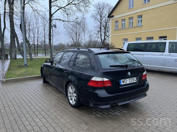 Melns BMW 530 2009 Limbaži, ar dzinēja tilpumu 3.00 L un nobraukumu 415 tūkst. km par 5800 €, foto 5 vietnē AUTOMOTO.COM.LV