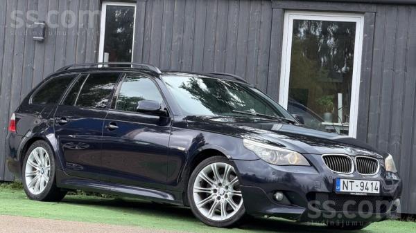 Black BMW 530 2009 in Riga, with an engine capacity of 3.00 L and mileage of 347 thousand km for 5450 €, photo 2 on AUTOMOTO.COM.LV