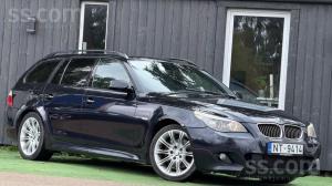 Black BMW 530 2009 in Riga, with an engine capacity of 3.00 L and mileage of 347 thousand km for 5450 €, photo 3 on AUTOMOTO.COM.LV