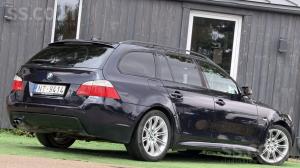 Black BMW 530 2009 in Riga, with an engine capacity of 3.00 L and mileage of 347 thousand km for 5450 €, photo 5 on AUTOMOTO.COM.LV