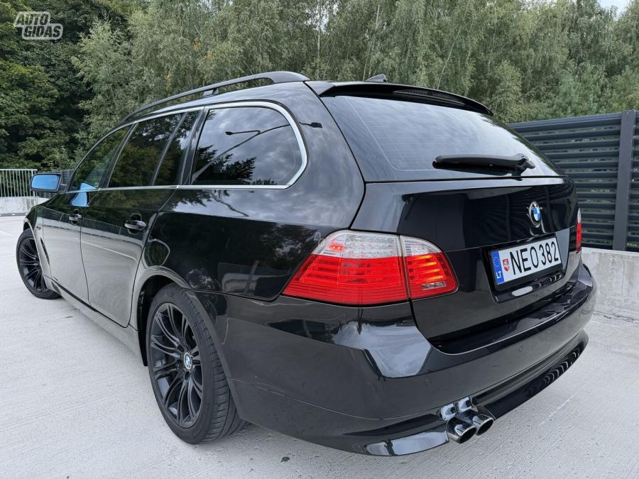 Melns BMW 530 2009 Viļņa, ar dzinēja tilpumu 3.00 L un nobraukumu 349 tūkst. km par 4999 €, foto 3 vietnē AUTOMOTO.COM.LV