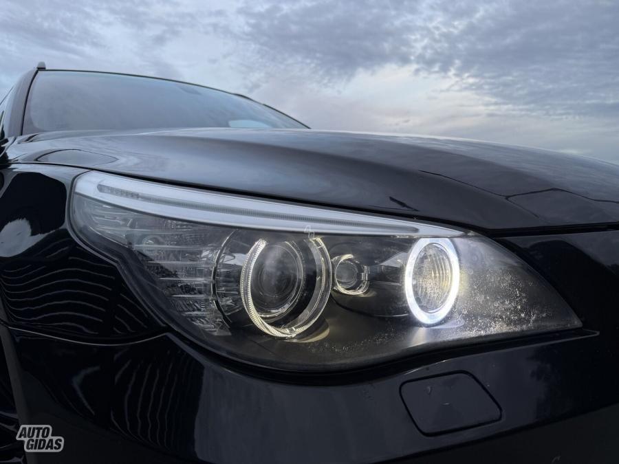 Melns BMW 530 2009 Viļņa, ar dzinēja tilpumu 3.00 L un nobraukumu 349 tūkst. km par 4999 €, foto 6 vietnē AUTOMOTO.COM.LV