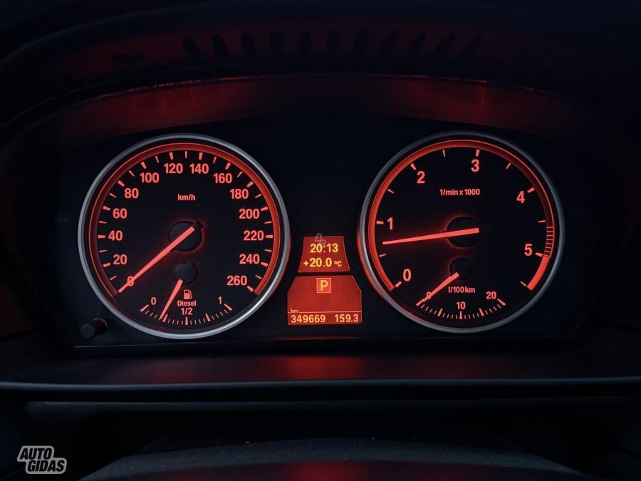 Melns BMW 530 2009 Viļņa, ar dzinēja tilpumu 3.00 L un nobraukumu 349 tūkst. km par 4999 €, foto 17 vietnē AUTOMOTO.COM.LV