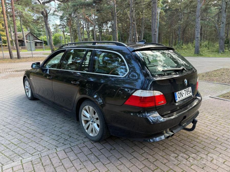 Melns BMW 530 2009 Limbaži, ar dzinēja tilpumu 3.00 L un nobraukumu 349 tūkst. km par 3350 €, foto 4 vietnē AUTOMOTO.COM.LV