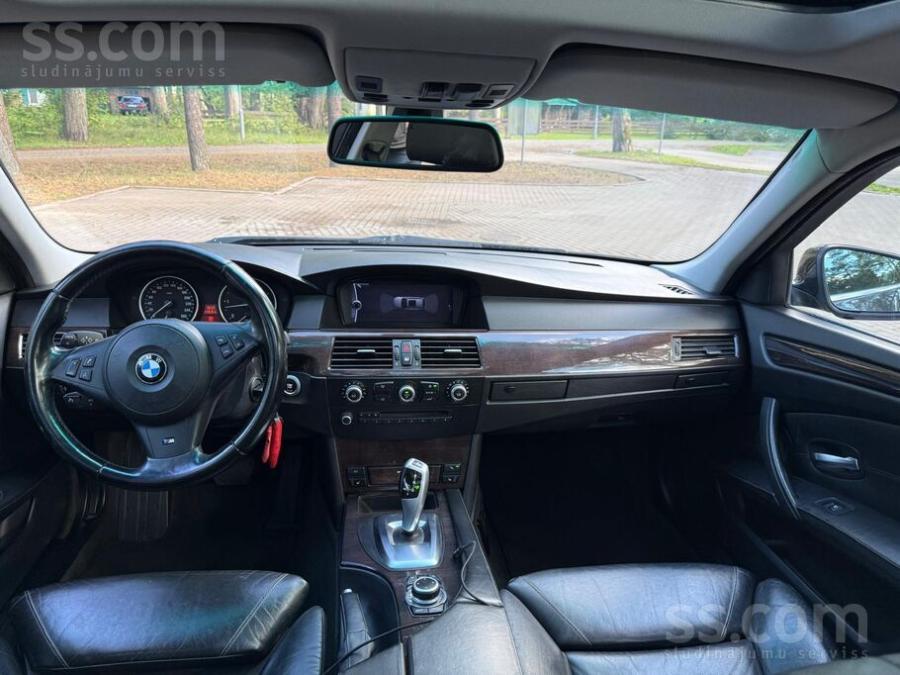 Melns BMW 530 2009 Limbaži, ar dzinēja tilpumu 3.00 L un nobraukumu 349 tūkst. km par 3350 €, foto 8 vietnē AUTOMOTO.COM.LV