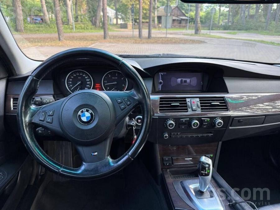 Melns BMW 530 2009 Limbaži, ar dzinēja tilpumu 3.00 L un nobraukumu 349 tūkst. km par 3350 €, foto 9 vietnē AUTOMOTO.COM.LV