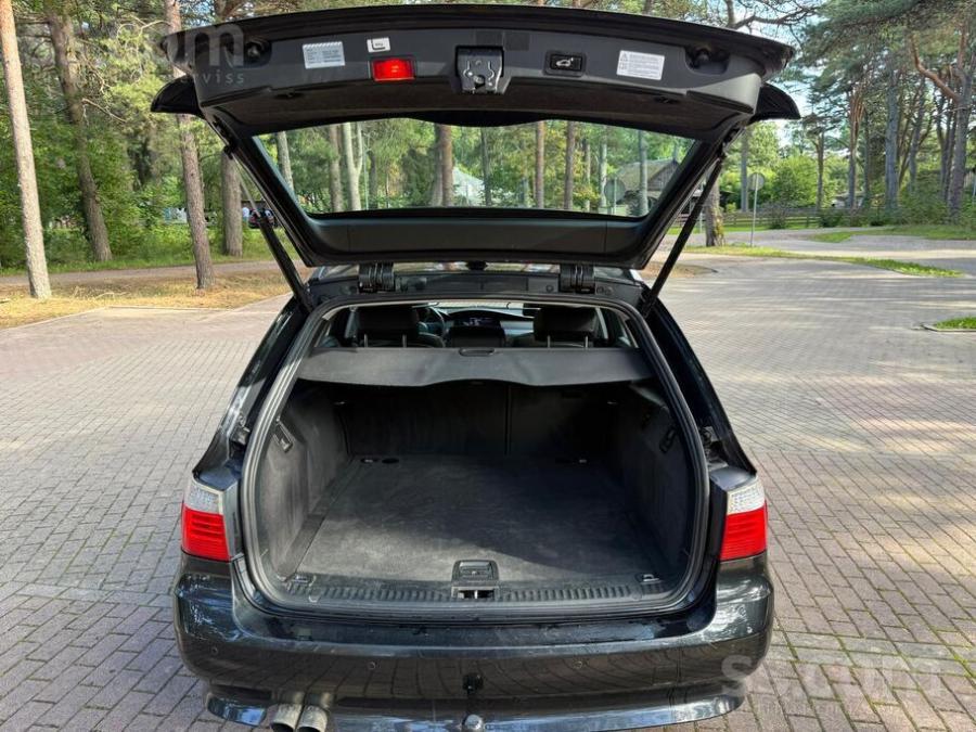 Melns BMW 530 2009 Limbaži, ar dzinēja tilpumu 3.00 L un nobraukumu 349 tūkst. km par 3350 €, foto 10 vietnē AUTOMOTO.COM.LV