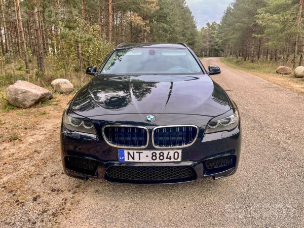 Black BMW 530 2010 in Jekabpils, with an engine capacity of 3.00 L and mileage of 297 thousand km for 9800 €, photo 2 on AUTOMOTO.COM.LV