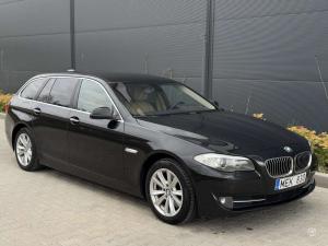 Melns BMW 530 2010 Viļņa, ar dzinēja tilpumu 2.99 L un nobraukumu 344 tūkst. km par 7900 €, foto  vietnē AUTOMOTO.COM.LV