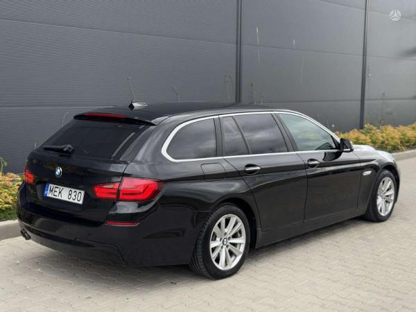 Black BMW 530 2010 in Vilnius, with an engine capacity of 2.99 L and mileage of 344 thousand km for 7900 €, photo 6 on AUTOMOTO.COM.LV