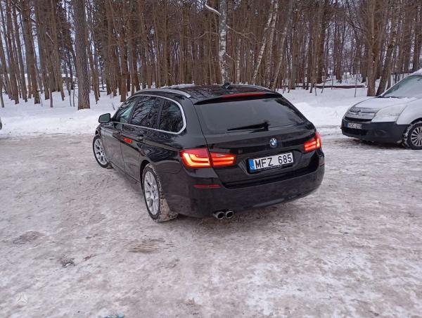 Black BMW 530 2010 in Klaipeda, with an engine capacity of 2.99 L and mileage of 360 thousand km for 6750 €, photo 2 on AUTOMOTO.COM.LV