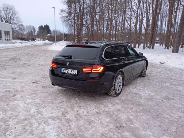 Black BMW 530 2010 in Klaipeda, with an engine capacity of 2.99 L and mileage of 360 thousand km for 6750 €, photo 6 on AUTOMOTO.COM.LV