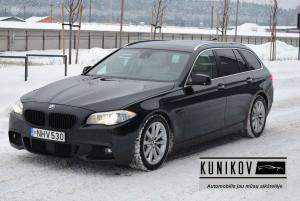 Melns BMW 530 2010 Viļņa, ar dzinēja tilpumu 2.99 L un nobraukumu 324 tūkst. km par 8950 €, foto  vietnē AUTOMOTO.COM.LV