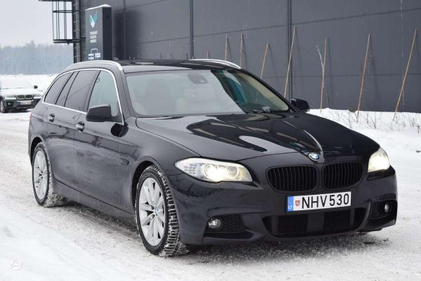 Black BMW 530 2010 in Vilnius, with an engine capacity of 2.99 L and mileage of 324 thousand km for 8950 €, photo 3 on AUTOMOTO.COM.LV
