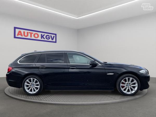 Black BMW 530 2010 in Vilnius, with an engine capacity of 3.00 L and mileage of 218 thousand km for 8999 €, photo 6 on AUTOMOTO.COM.LV