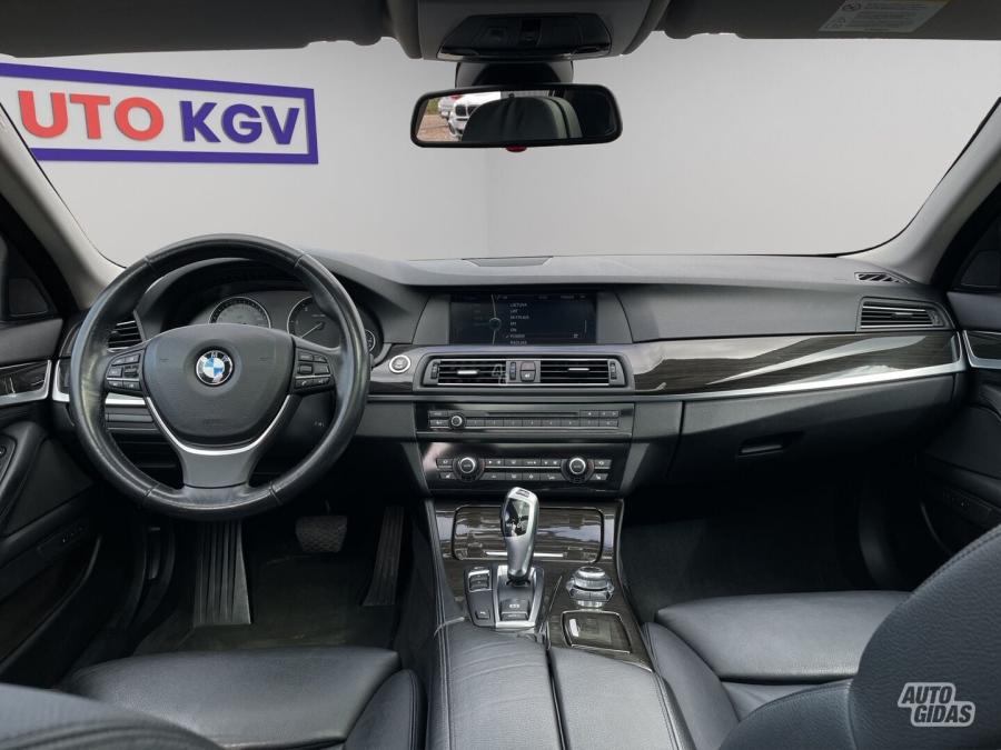 Melns BMW 530 2010 Viļņa, ar dzinēja tilpumu 3.00 L un nobraukumu 218 tūkst. km par 8999 €, foto 12 vietnē AUTOMOTO.COM.LV