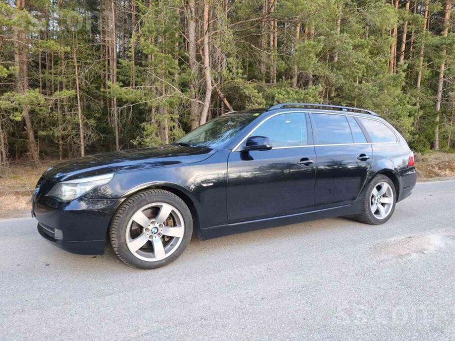 Black BMW 530 2010 in Ludza, with an engine capacity of 3.00 L and mileage of 352 thousand km for 5490 €, photo 1 on AUTOMOTO.COM.LV