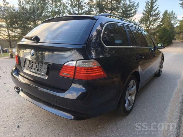Black BMW 530 2010 in Ludza, with an engine capacity of 3.00 L and mileage of 352 thousand km for 5490 €, photo 3 on AUTOMOTO.COM.LV