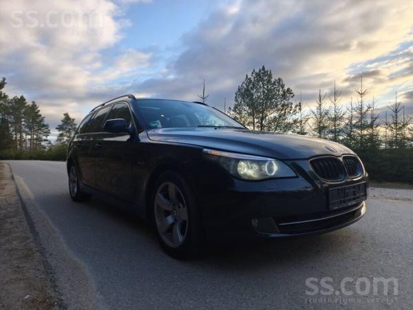 Black BMW 530 2010 in Ludza, with an engine capacity of 3.00 L and mileage of 352 thousand km for 5490 €, photo 4 on AUTOMOTO.COM.LV