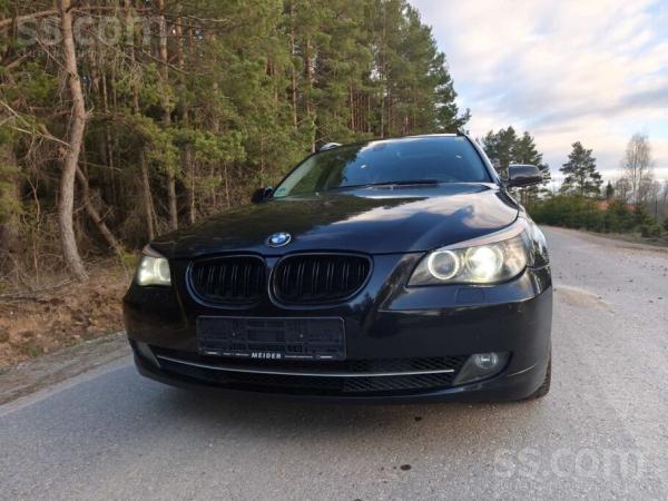 Black BMW 530 2010 in Ludza, with an engine capacity of 3.00 L and mileage of 352 thousand km for 5490 €, photo 5 on AUTOMOTO.COM.LV