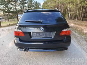 Black BMW 530 2010 in Ludza, with an engine capacity of 3.00 L and mileage of 352 thousand km for 5490 €, photo 8 on AUTOMOTO.COM.LV