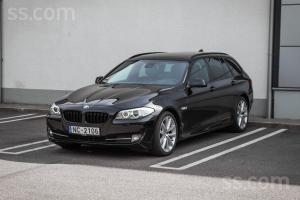 Black BMW 530 2010 in Riga, with an engine capacity of 3.00 L and mileage of 0 thousand km for 8995 €, photo  on AUTOMOTO.COM.LV