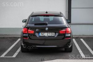 Black BMW 530 2010 in Riga, with an engine capacity of 3.00 L and mileage of 0 thousand km for 8995 €, photo 6 on AUTOMOTO.COM.LV