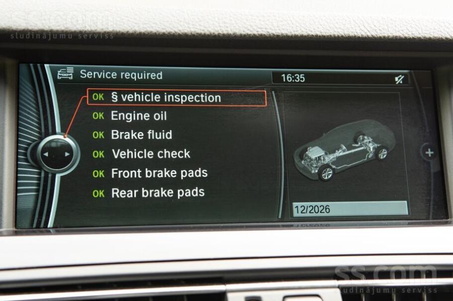 Black BMW 530 2010 in Riga, with an engine capacity of 3.00 L and mileage of 0 thousand km for 8995 €, photo 25 on AUTOMOTO.COM.LV