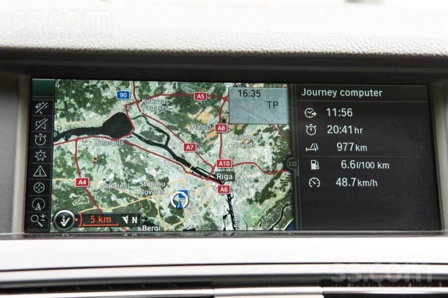 Black BMW 530 2010 in Riga, with an engine capacity of 3.00 L and mileage of 0 thousand km for 8995 €, photo 26 on AUTOMOTO.COM.LV