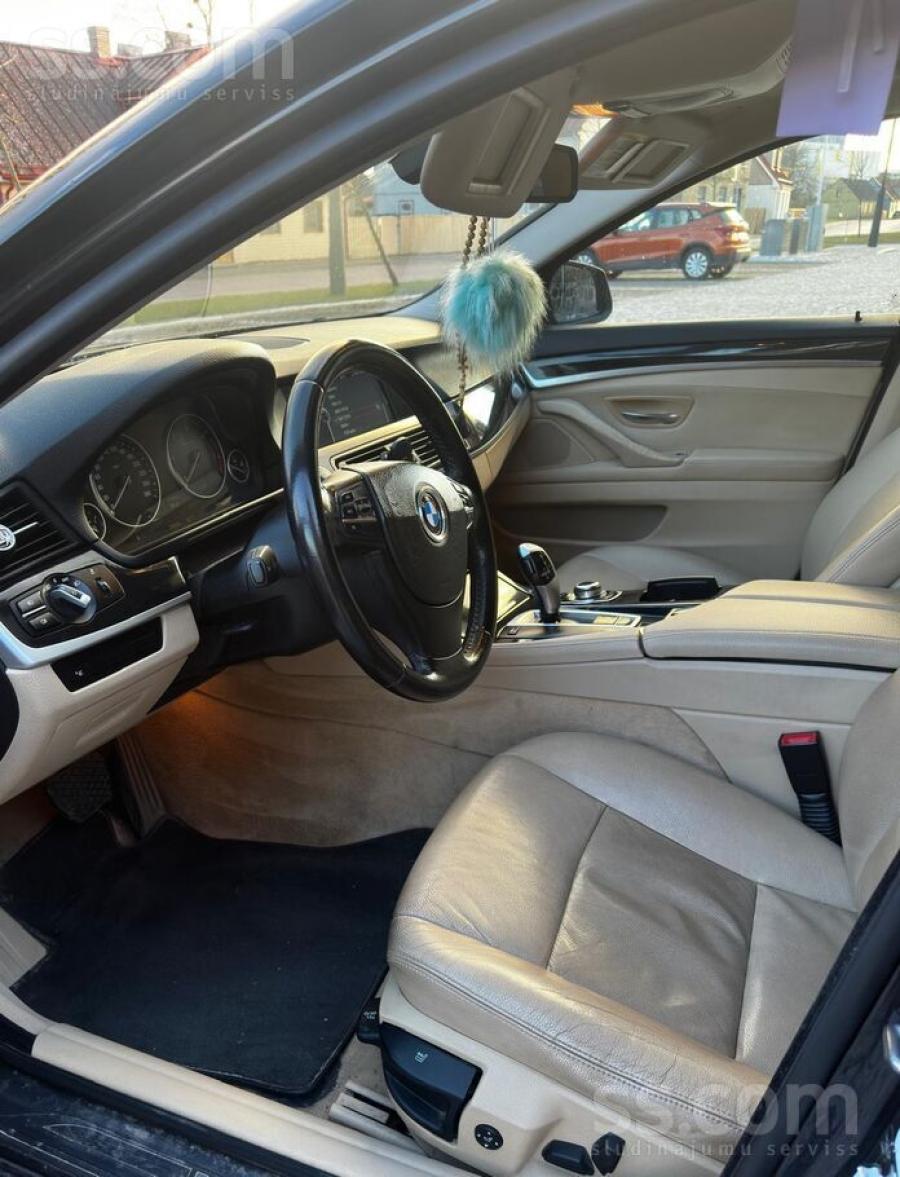 Melns BMW 530 2010 Ventspils, ar dzinēja tilpumu 3.00 L un nobraukumu 300 tūkst. km par 6300 €, foto 8 vietnē AUTOMOTO.COM.LV